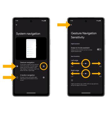 Google Pixel 7a (GWKK3) - Gestures & Motion - AT&T