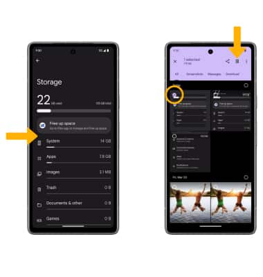 Google Pixel 7a (GWKK3) - Almacenamiento disponible - AT&T