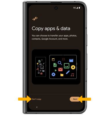 Google Pixel Fold (G9FPL) - Device Setup - AT&T