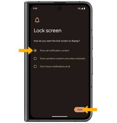 Google Pixel Fold (G9FPL) - Secure My Device - AT&T