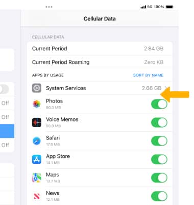 Apple iPad Pro 12.9-inch 5th Gen (2021) - Signal & Cellular Data - AT&T