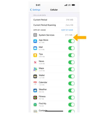 Apple iPhone 11 Pro / iPhone 11 Pro Max - Signal & Cellular Data - AT&T