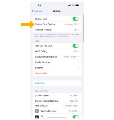 Apple iPhone 15 - Signal & Cellular Data - AT&T