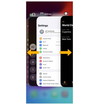 Apple iPhone 15 Plus - View or Close Running Apps - AT&T