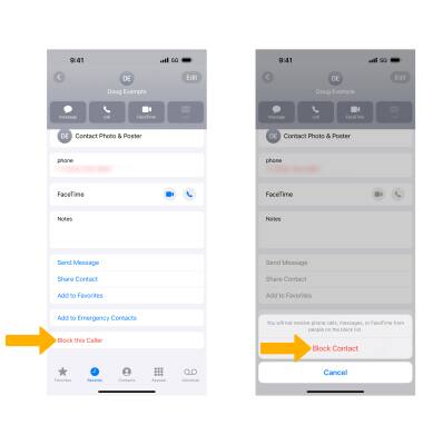 Apple iPhone 15 Pro Max - Block or Unblock Calls - AT&T
