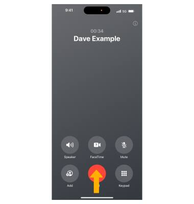 Apple iPhone 15 Pro Max - In-Call Options - AT&T