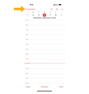 Apple iPhone 15 Pro Max - Calendar - AT&T