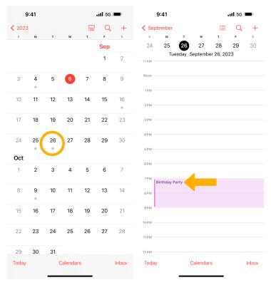 Apple iPhone 15 Pro Max - Calendar - AT&T