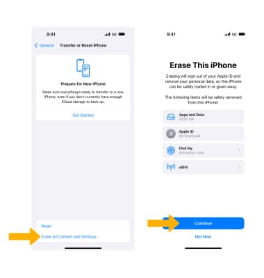 Apple iPhone 12 - Reset Device - AT&T