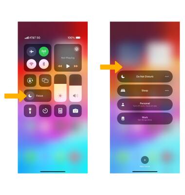 Apple iPhone 15 Pro Max - Control Center - AT&T