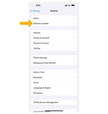 Apple iPhone 15 Pro Max - Software Version - AT&T