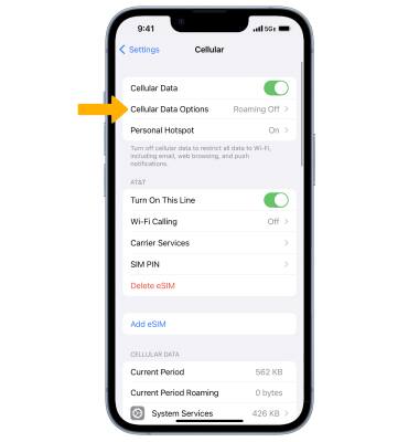 Apple iPhone 14 - Signal et données cellulaires - Iphonix.fr