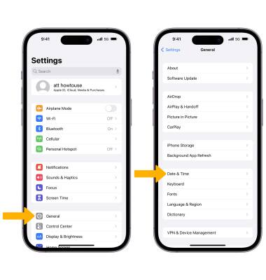 General Settings Iphone
