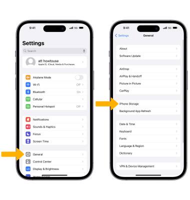 General Settings Iphone