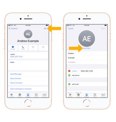 Apple iPhone 8 / 8 Plus - Contacts - AT&T