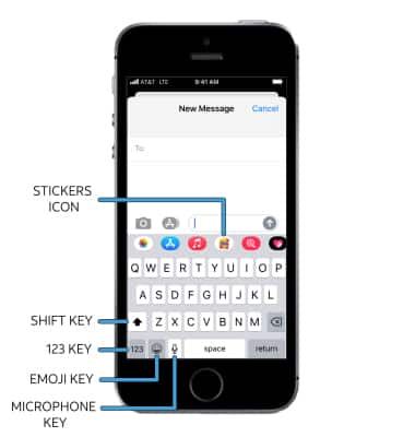Apple iPhone SE (2016) - Keyboard & Typing - AT&T