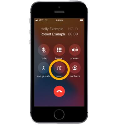 Apple iPhone SE (2016) - In-Call Options - AT&T