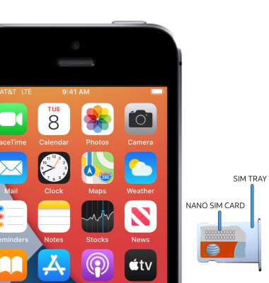 Apple iPhone SE (2016) - Insert SIM Card - AT&T