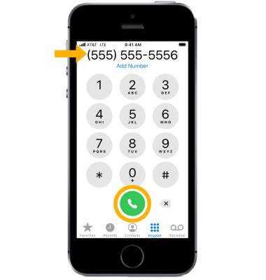 Apple iPhone SE (2016) - Call Features - AT&T