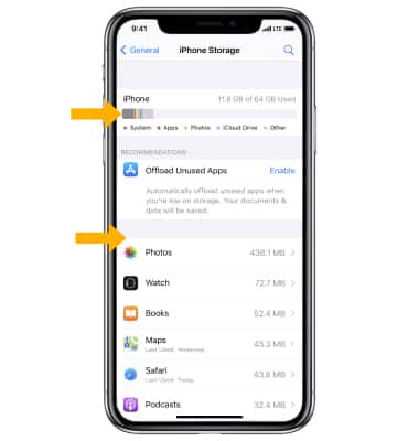 Apple iPhone XR - Available Memory - AT&T