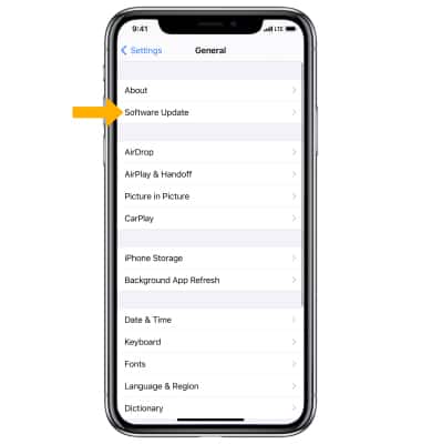 Apple iPhone 11 Pro / iPhone 11 Pro Max - Software Version - AT&T