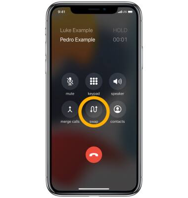Apple iPhone 13 Pro - In-Call Options - AT&T