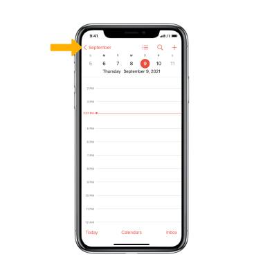Apple iPhone 12 mini - Calendar - AT&T