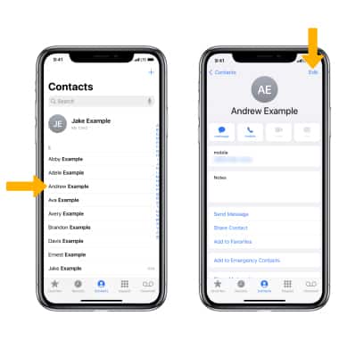 Apple iPhone 11 - Contacts - AT&T
