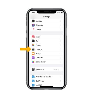 Apple iPhone X - Camera & Video Settings - AT&T
