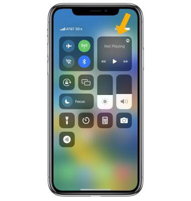 Apple iPhone 12 - Control Center - AT&T