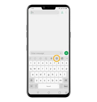 LG G8 ThinQ (LM-G820UM) - Keyboard & Typing - AT&T