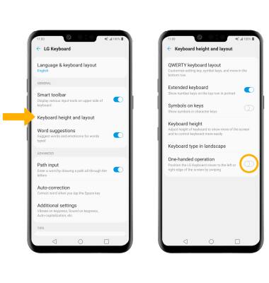 LG G8 ThinQ (LM-G820UM) - Keyboard & Typing - AT&T