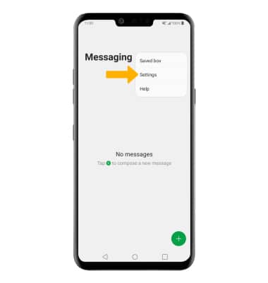 LG G8 ThinQ (LM-G820UM) - Messaging Settings - AT&T