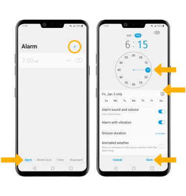 LG G8 ThinQ (LM-G820UM) - Date, Time & Alarm - AT&T