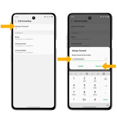 LG K92 5G (LM-K920AM) - Call Forwarding - AT&T
