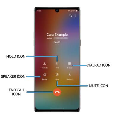 LG Velvet 5G (LM-G900UM) - Call Features - AT&T