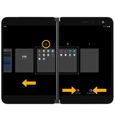 Microsoft Surface Duo (1930) - Learn & Customize the Home Screen - AT&T