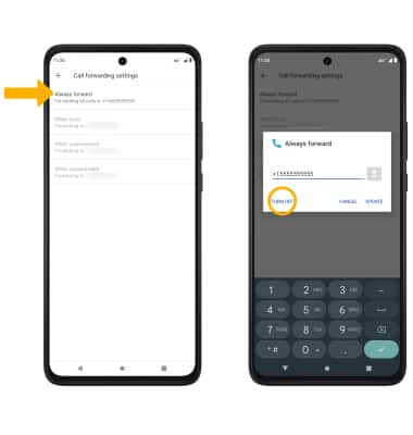 Motorola moto edge - 2022 (XT2205-2) - Call Forwarding - AT&T