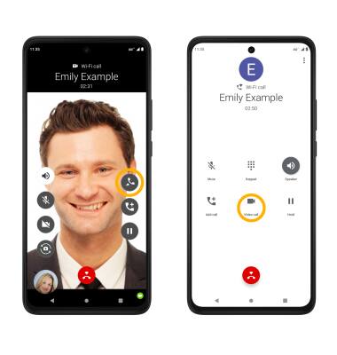 Motorola edge (2022) (XT2205-2) - Make & Receive an AT&T Video Call - AT&T