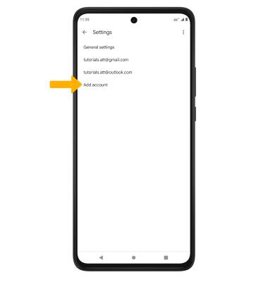 Motorola moto edge - 2022 (XT2205-2) - Email Settings - AT&T