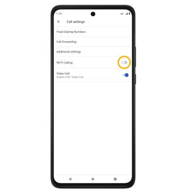 Motorola moto edge - 2022 (XT2205-2) - Wi-Fi Calling - AT&T