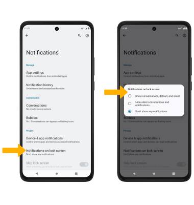 Motorola moto edge - 2022 (XT2205-2) - Notifications & Alerts - AT&T
