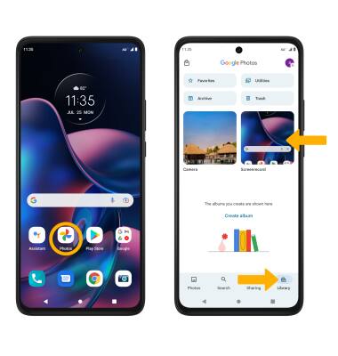 Motorola edge (2022) (XT2205-2) - Take a Screenshot - AT&T