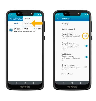 Motorola moto g7 PLAY (XT1952-5) - Set Up Voicemail - AT&T