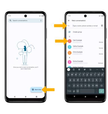Motorola moto g 5G - 2022 (XT2213-2) - Send & Receive Messages - AT&T