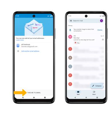 Motorola moto g 5G - 2022 (XT2213-2) - Set Up Email - AT&T