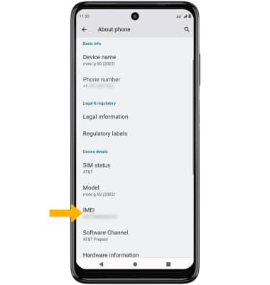 Motorola moto g 5G - 2022 (XT2213-2) - Find IMEI, Phone & Serial Number ...