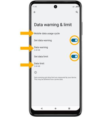 Motorola moto g 5G (XT2213-2) - View & Manage Data - AT&T