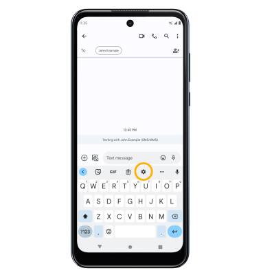 Motorola moto g PLAY - 2023 (XT22713) - Keyboard & Typing - AT&T