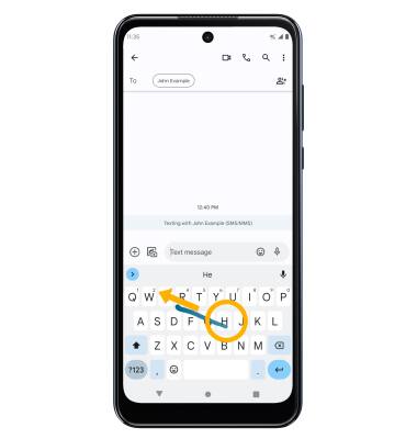 Motorola moto g PLAY - 2023 (XT22713) - Keyboard & Typing - AT&T
